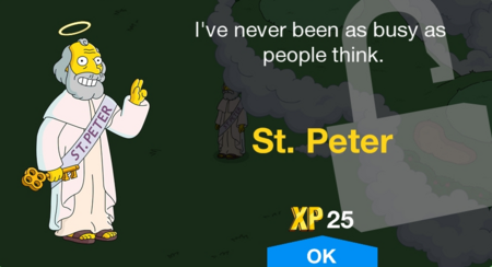 St. Peter - Wikisimpsons, the Simpsons Wiki
