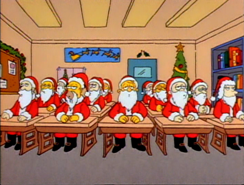 Santa School - Wikisimpsons, the Simpsons Wiki