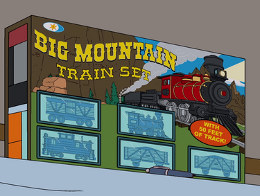 Big Mountain Train Set - Wikisimpsons, the Simpsons Wiki
