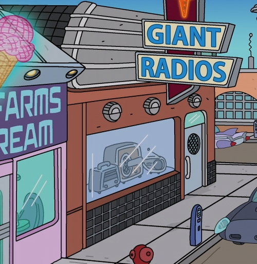 Giant Radios - Wikisimpsons, the Simpsons Wiki