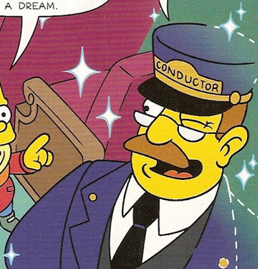 Polar Express conductor - Wikisimpsons, the Simpsons Wiki