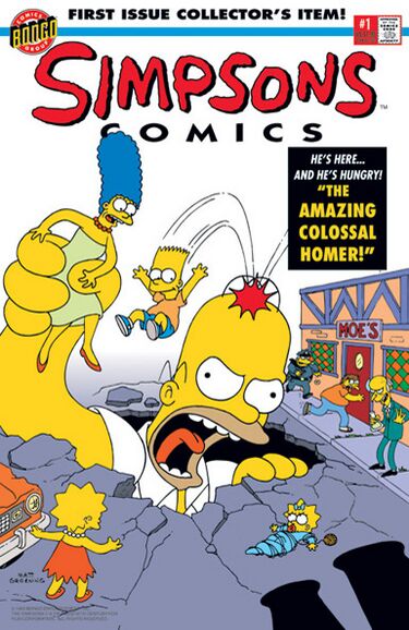 Simpsons Comics #1 - Wikisimpsons, the Simpsons Wiki