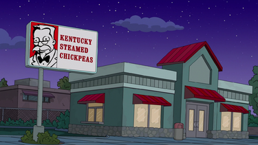 Kentucky Steamed Chickpeas - Wikisimpsons, the Simpsons Wiki