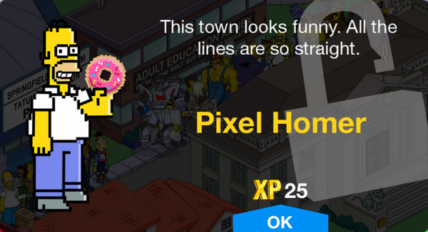 Pixel Homer - Wikisimpsons, the Simpsons Wiki
