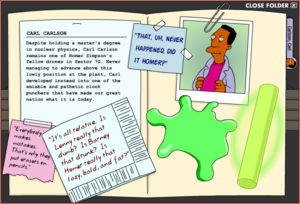 Carl Carlson - Wikisimpsons, the Simpsons Wiki