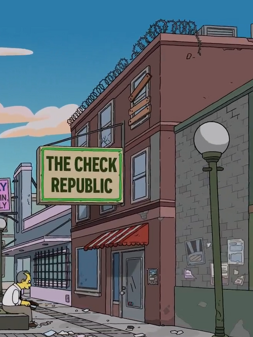 The Check Republic - Wikisimpsons, the Simpsons Wiki