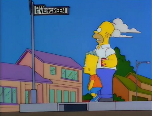 Evergreen Terrace - Wikisimpsons, the Simpsons Wiki