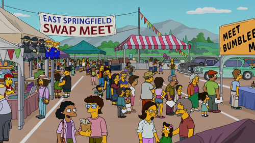 East Springfield Swap Meet - Wikisimpsons, the Simpsons Wiki