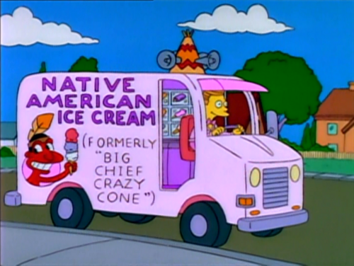 Native American Ice Cream - Wikisimpsons, the Simpsons Wiki
