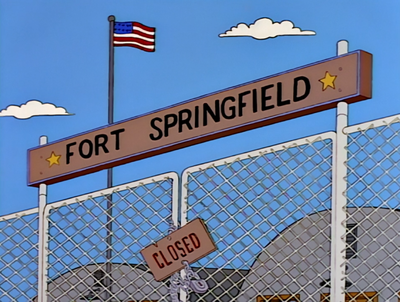 Fort Springfield - Wikisimpsons, the Simpsons Wiki