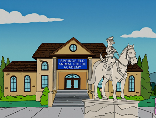 Springfield Animal Police Academy - Wikisimpsons, the Simpsons Wiki
