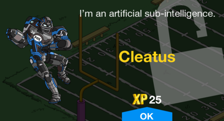 Cleatus the Football Robot - Wikisimpsons, the Simpsons Wiki