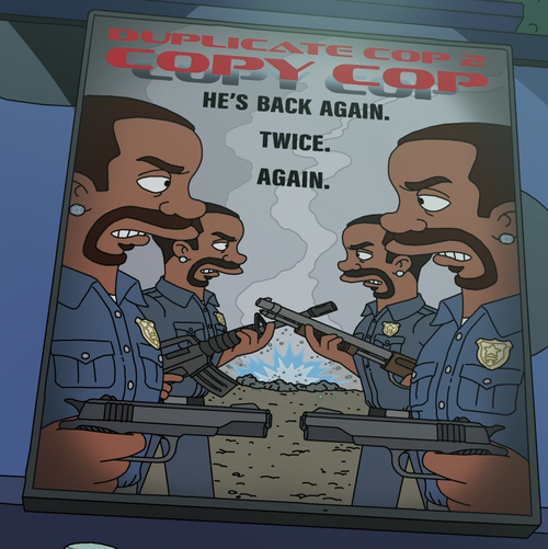Duplicate Cop 2: Copy Cop - Wikisimpsons, the Simpsons Wiki