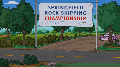 Springfield Rock Skipping Championship - Wikisimpsons, the Simpsons Wiki