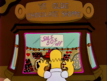 Ye Olde Chocolate Shoppe - Wikisimpsons, the Simpsons Wiki