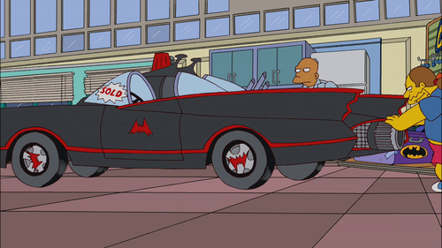 Batmobile - Wikisimpsons, the Simpsons Wiki