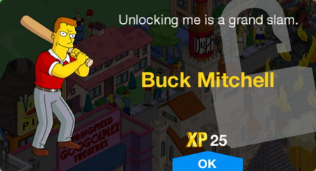 Buck Mitchell - Wikisimpsons, the Simpsons Wiki