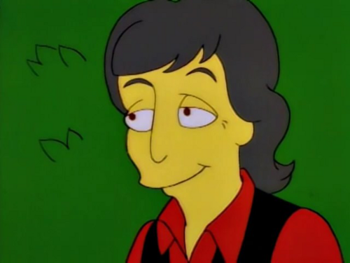 Paul McCartney - Wikisimpsons, the Simpsons Wiki