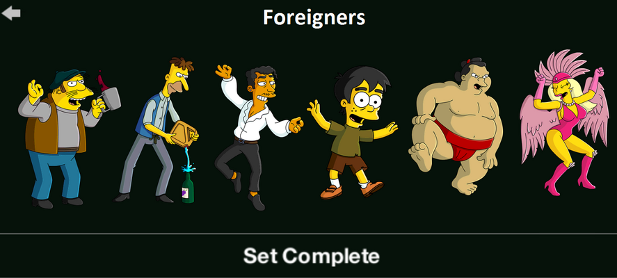 Foreigners - Wikisimpsons, the Simpsons Wiki
