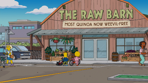 The Raw Barn - Wikisimpsons, the Simpsons Wiki