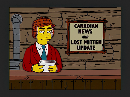 Canadian newscaster - Wikisimpsons, the Simpsons Wiki