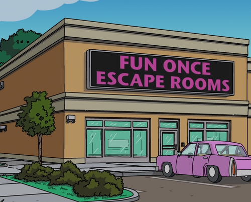 Fun Once Escape Rooms - Wikisimpsons, the Simpsons Wiki