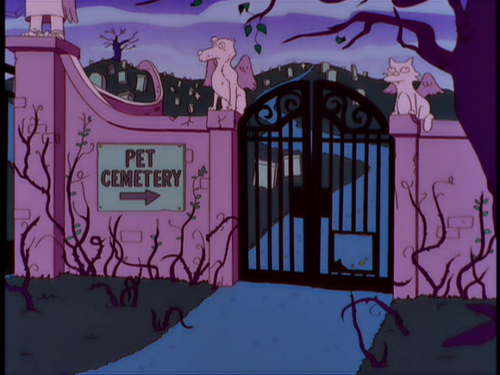 Springfield Pet Cemetery - Wikisimpsons, the Simpsons Wiki