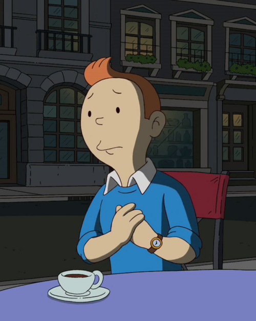 Tintin - Wikisimpsons, the Simpsons Wiki