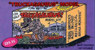 Truckasaurus Model - Wikisimpsons, the Simpsons Wiki
