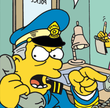 Chief Hoolihan - Wikisimpsons, the Simpsons Wiki