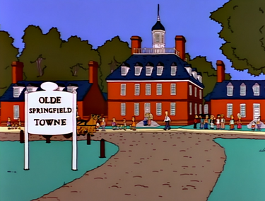 Olde Springfield Towne - Wikisimpsons, the Simpsons Wiki