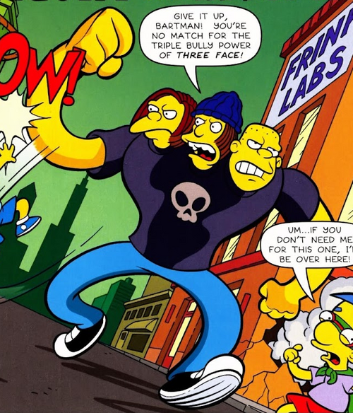 Three Face - Wikisimpsons, the Simpsons Wiki