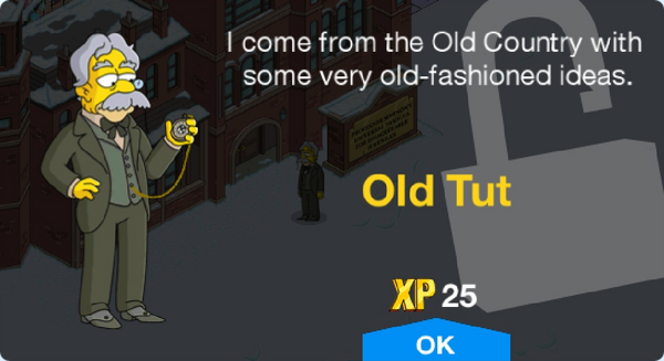 "Old Tut" Simpson - Wikisimpsons, the Simpsons Wiki