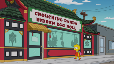 Crouching Panda, Hidden Egg Roll - Wikisimpsons, the Simpsons Wiki