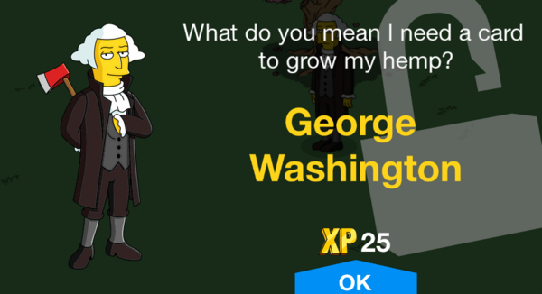 George Washington - Wikisimpsons, the Simpsons Wiki