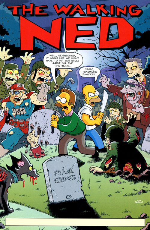 The Walking Ned - Wikisimpsons, the Simpsons Wiki