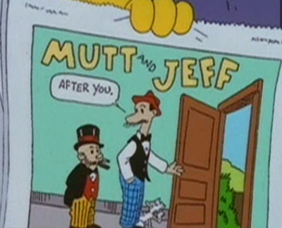 Mutt and Jeff - Wikisimpsons, the Simpsons Wiki