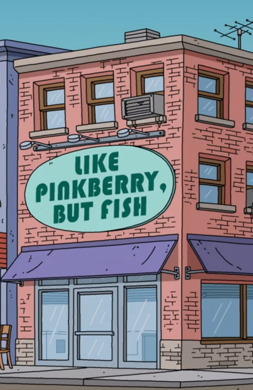 Like Pinkberry, But Fish - Wikisimpsons, the Simpsons Wiki