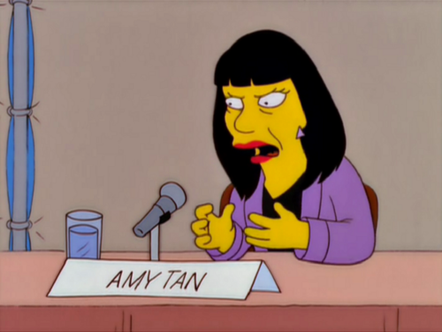 Amy Tan - Wikisimpsons, the Simpsons Wiki