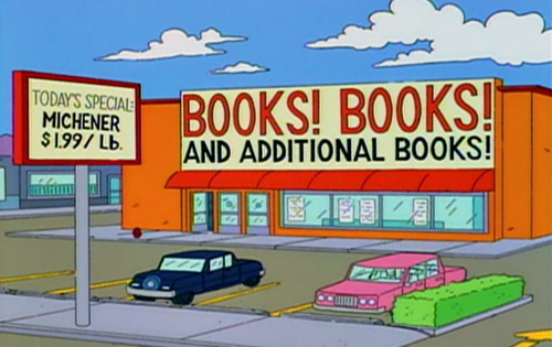 Books! Books! And Additional Books! - Wikisimpsons, the Simpsons Wiki