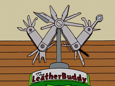 The Leather Buddy - Wikisimpsons, the Simpsons Wiki