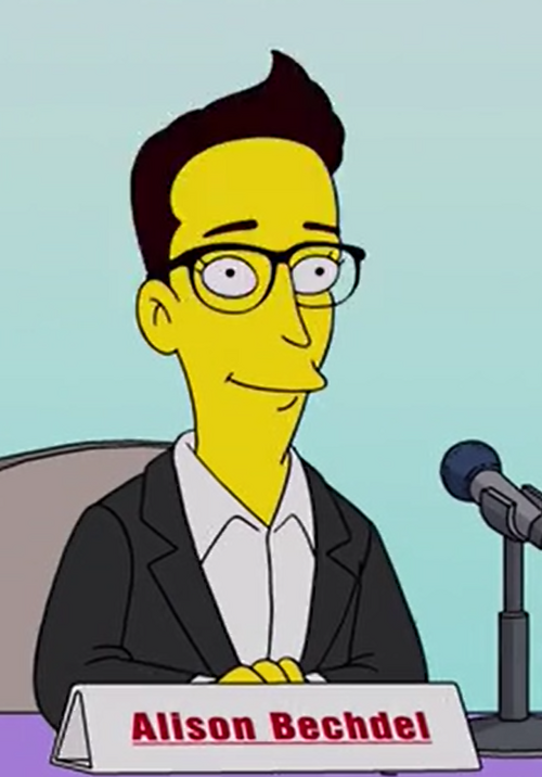 Alison Bechdel - Wikisimpsons, the Simpsons Wiki