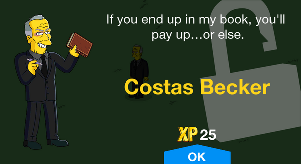 Costas Becker - Wikisimpsons, the Simpsons Wiki
