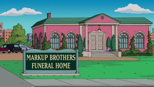Markup Brothers Funeral Home - Wikisimpsons, the Simpsons Wiki