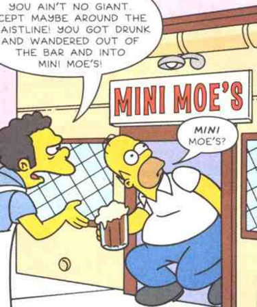 Mini Moe's - Wikisimpsons, the Simpsons Wiki