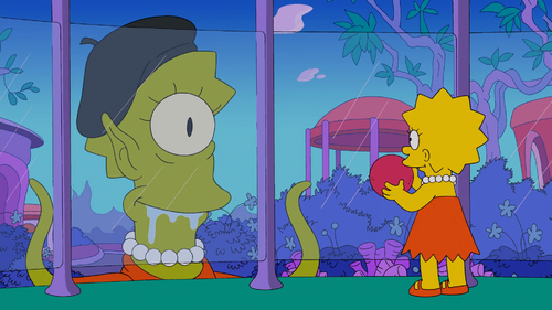 Rigellian Lisa - Wikisimpsons, the Simpsons Wiki