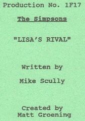 Category:Images - Lisa's Rival - Wikisimpsons, the Simpsons Wiki