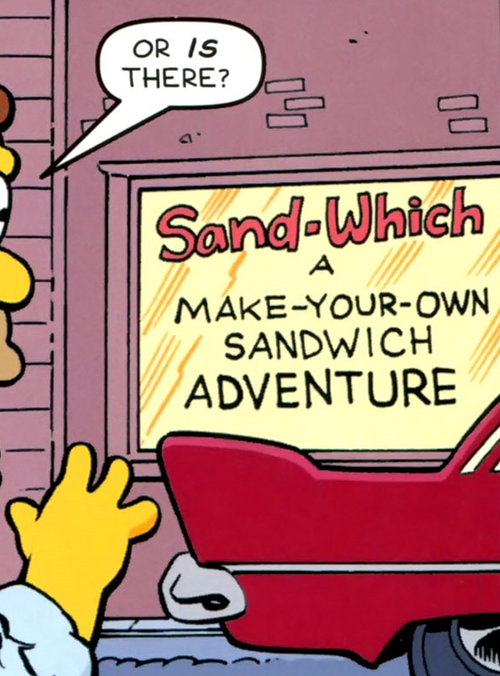 Sand-Which - Wikisimpsons, the Simpsons Wiki