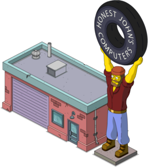 Honest John's Computers - Wikisimpsons, the Simpsons Wiki