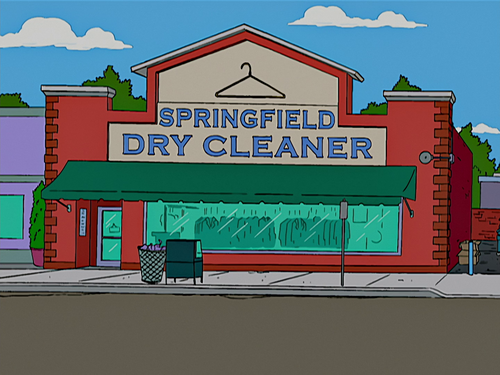 Springfield Dry Cleaner - Wikisimpsons, the Simpsons Wiki